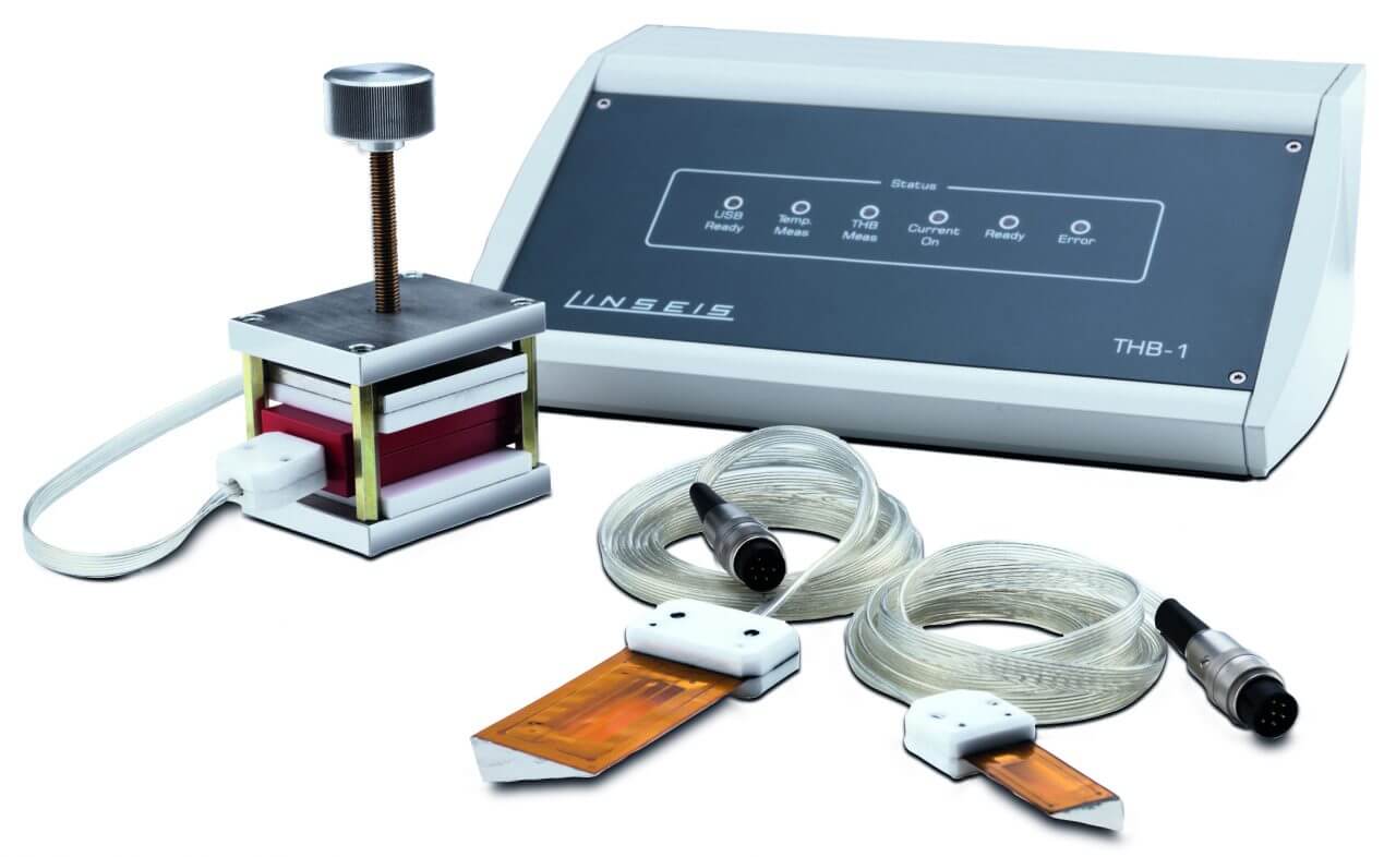 کاربرد THB – Transient Hot Bridge کمپانی Linseis آلمان - تجهیزات ...